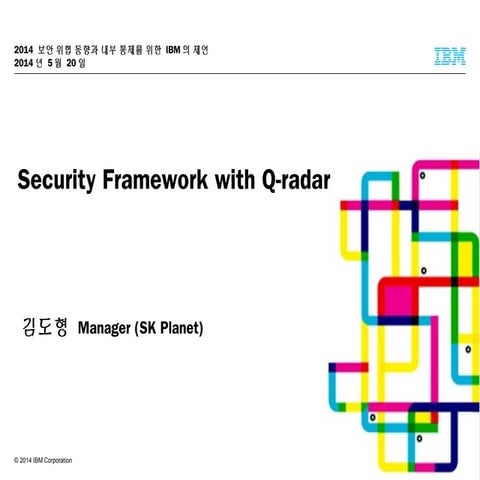 MSS Architect Using IBM Q-radar | PPT