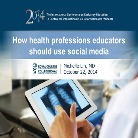 How can social media make you a better medical educator? | PPTX