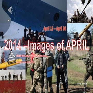 2014 –Images of APRIL - April 15 - April 30 | PPT