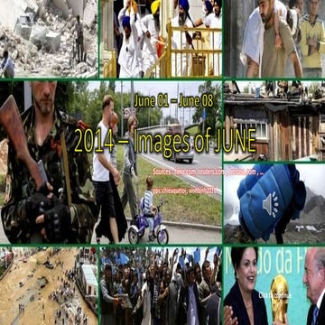 2014 – Images of JUNE- June 01 - June 08 | PPT