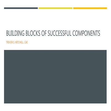 2014 isa building blocks of successful component | PPT