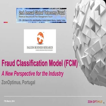 2014 march falcon business fraud classification model (3attendees) | PPTX