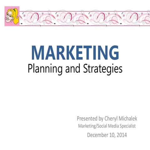 2014 - External Marketing Strategies PPT | PPT