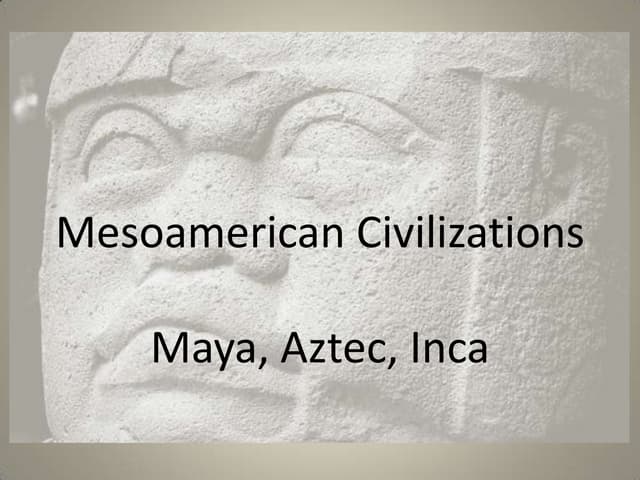 Aztec Civilization | PPT