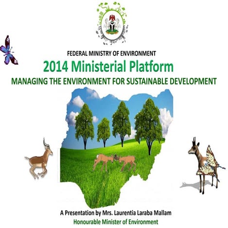 #MP2014 Presentation by the Federal Minister of Environment | PDF