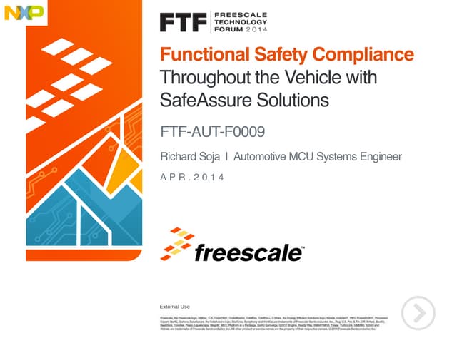 ISO 26262: Automotive Functional Safety | PPTX