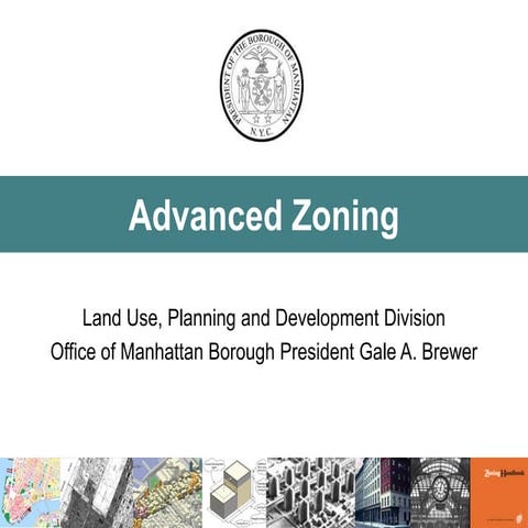 Manhattan Community Board Advanced Zoning Training | PDF