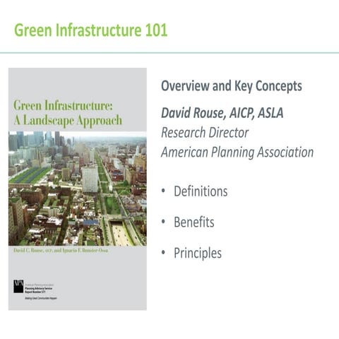 Green Infrastructure 101 - DR | PDF