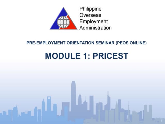 Module 1 pricest | PPTX