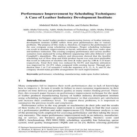 2014 performance improvement | PDF