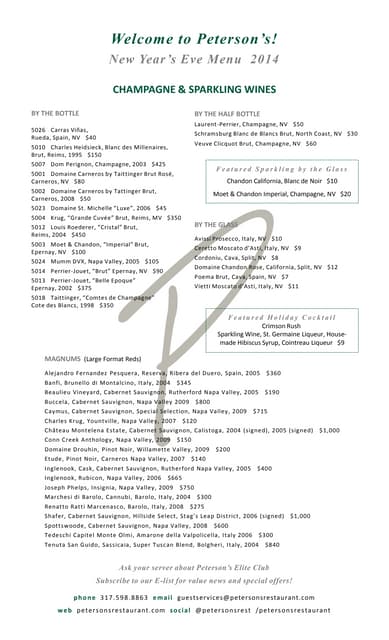 Cocktail Menu Current | DOCX