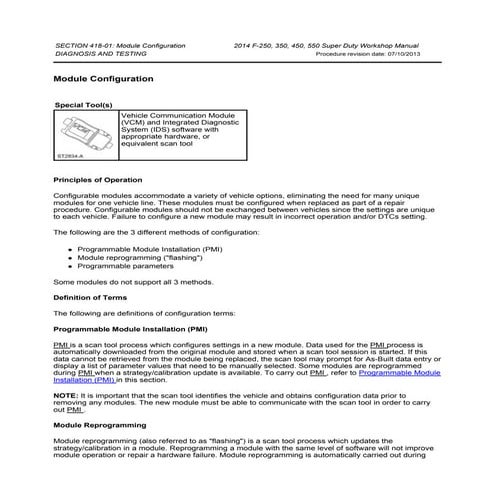2014 Programmable Parameters | PDF