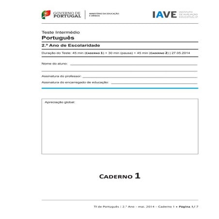 2014 exame prova c1_port | PDF