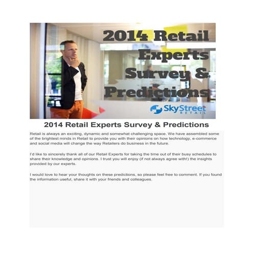 2014 Retail Experts Survey | PDF