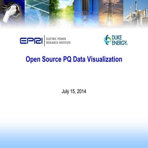 Open Source Power Quality Data Visualization | PPT