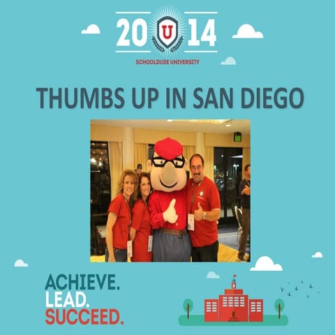 SchoolDude University 2014 West in Pictures | PPT