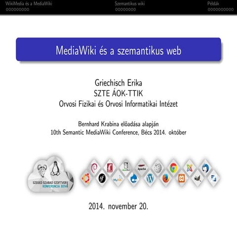 MediaWiki és a szemantikus web | PDF