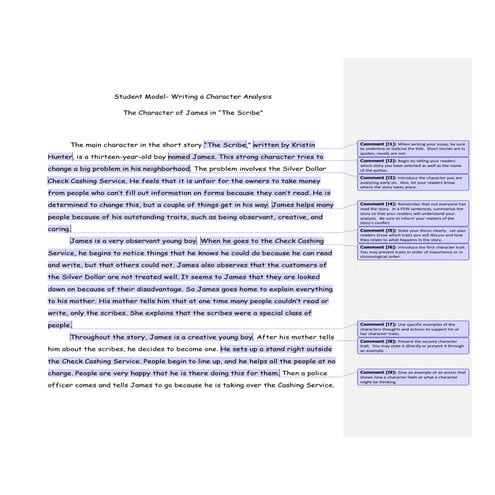 Thesis statement 7th grade | PDF