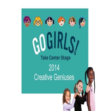 Meet the 2014 Go Girls! Camp Staff! | PPTX