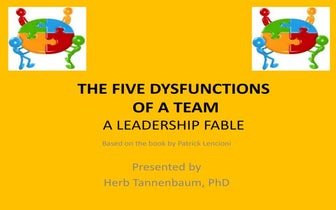 PPT The FIVE DYSFUNCTIONS Of A TEAM PowerPoint, 46% OFF