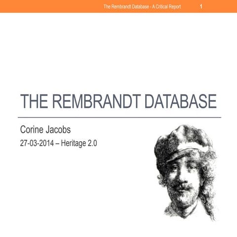 The Rembrandt Database | PDF