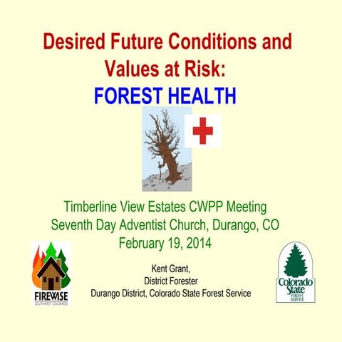 2014 Timberline Durango Community Wildfire Protection Plan (CWPP ...