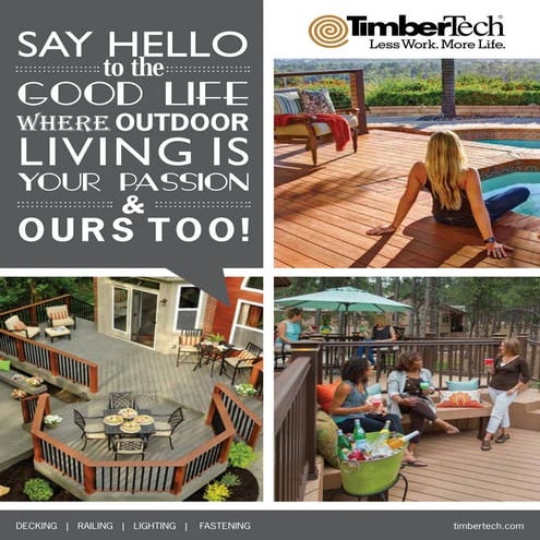 2014 TimberTech Deck Catalog | PDF