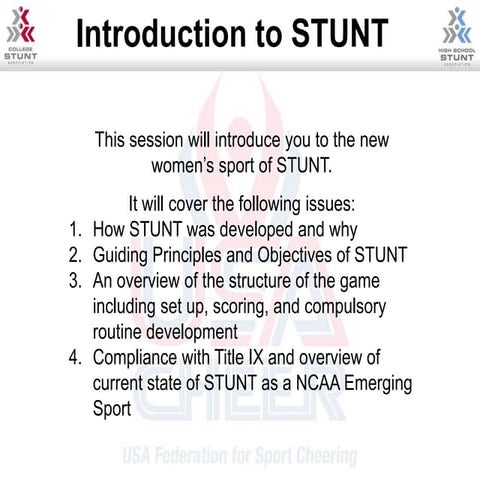 Introduction to STUNT | PPTX