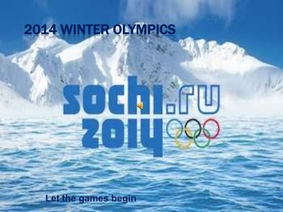 Fun Facts About the 22nd Olympic Winter Games in Sochi | PPT