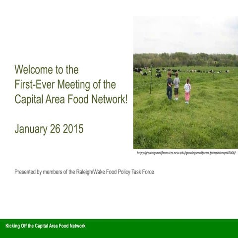 Planning for the Future of Food: Developing Strategic Actions Plans ...