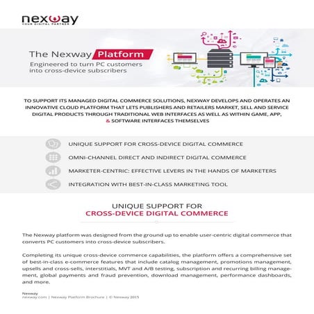 Nexway Platform Brochure | PDF | Browsers | Computer Software and ...
