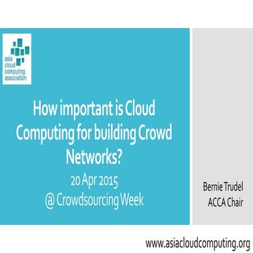 2015 How important is Cloud Computing for building Crowd Networks ...
