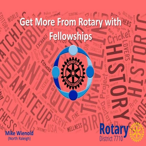 Exploring the Fun of Rotary Fellowships | PPTX | Sports