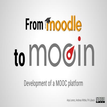 From moodle to mooin: Development of a MOOC platform | PDF