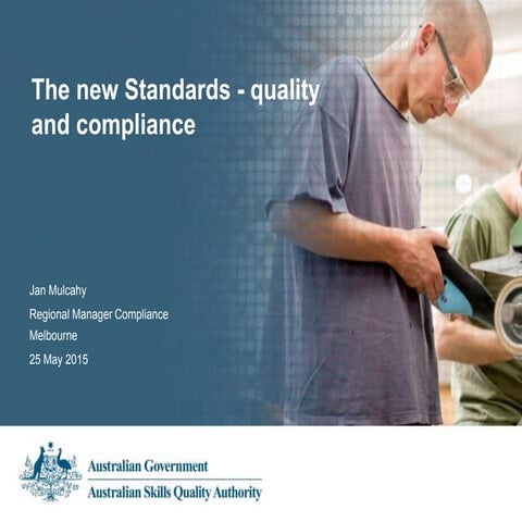 ASQA 2015 Standards for RTOs | PPTX