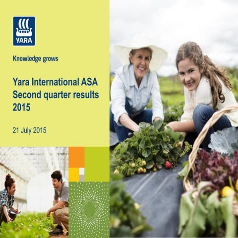 2015 04-27 - Yara International ASA Q1 2015 Presentation | PDF