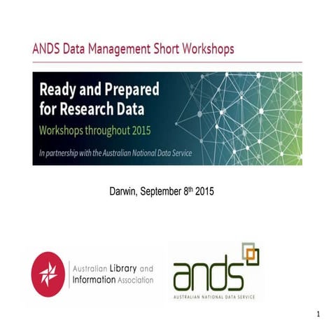 Ready and Prepared for Research data | PPTX | Technology & Computing