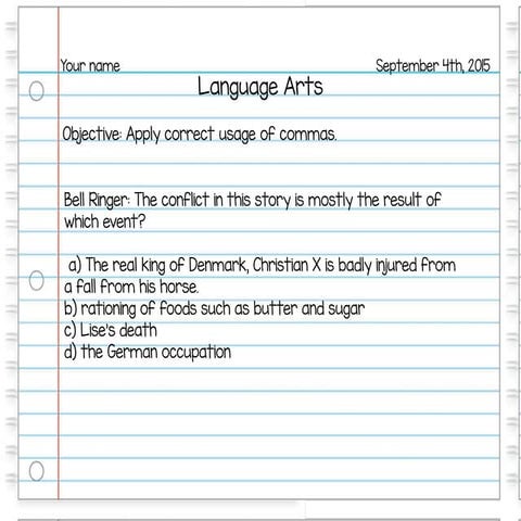 GRAMMAR SKILLS: COMMA RULES | PDF