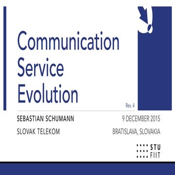 Communication Service Evolution | PDF