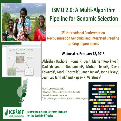 Genomic Selection with Bayesian Generalized Linear Regression model using R | PDF