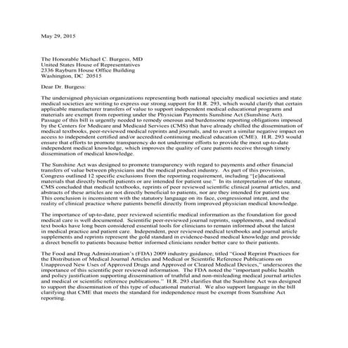 2015 burgess-sunshine-letter | PDF