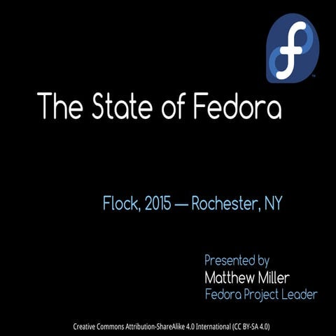 Fedora os presentation | PPTX
