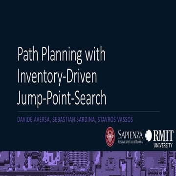Path Planning with Inventory-Driven Jump-Point-Search | PDF | Web ...