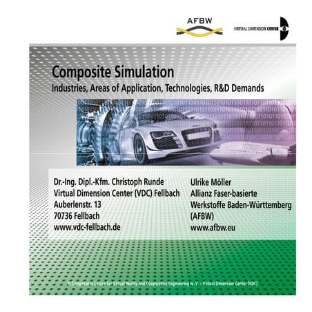 Roadmap Composite Simulation - Summary 2015 | PPT
