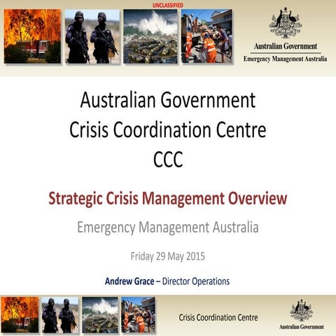 4th Workshop on Strategic Crisis Management, Presentation, Panel 3 ...