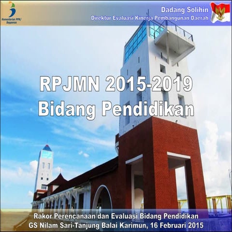 RPJMN 2015-2019 Bidang Pendidikan | PDF