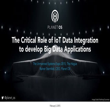 The Critical Role of IoT Data Integration to develop Big Data ...