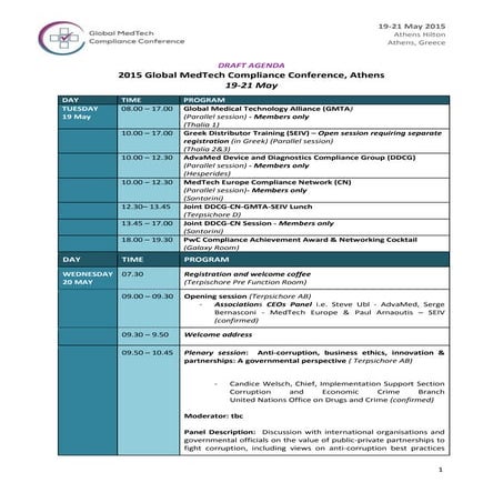 Eucomed Transparency Position | PDF