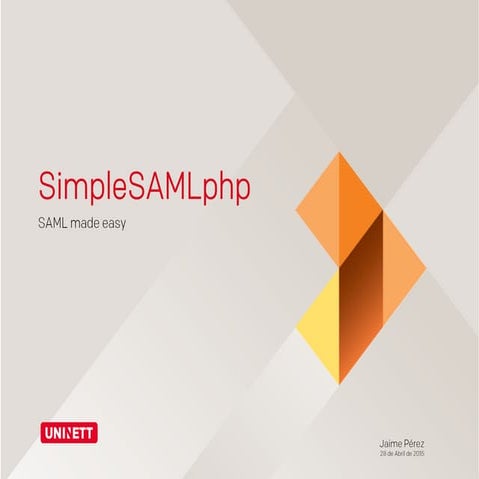 SimpleSAMLphp | PPT