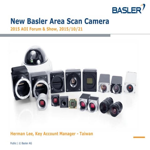 Basler最新面掃描相機─打造最優性價比的AOI檢測系統 | PPT